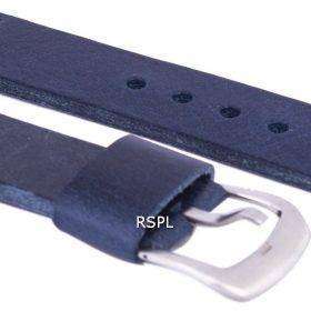 Blue Ratio Brand Leather Watch Strap 22mm - ratiostraps.com