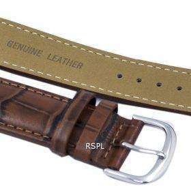 Brown Ratio Brand Leather Watch Strap 22mm - ratiostraps.com