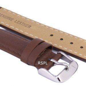 Brown Ratio Brand Leather Watch Strap 22mm - ratiostraps.com